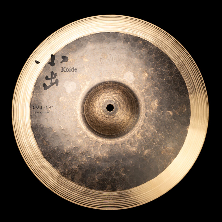 10J Hihat 14 inch Bottom half turk -Koide Cymbals-